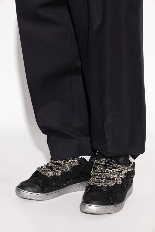 LANVIN Curb Low-top Sneakers - Grey