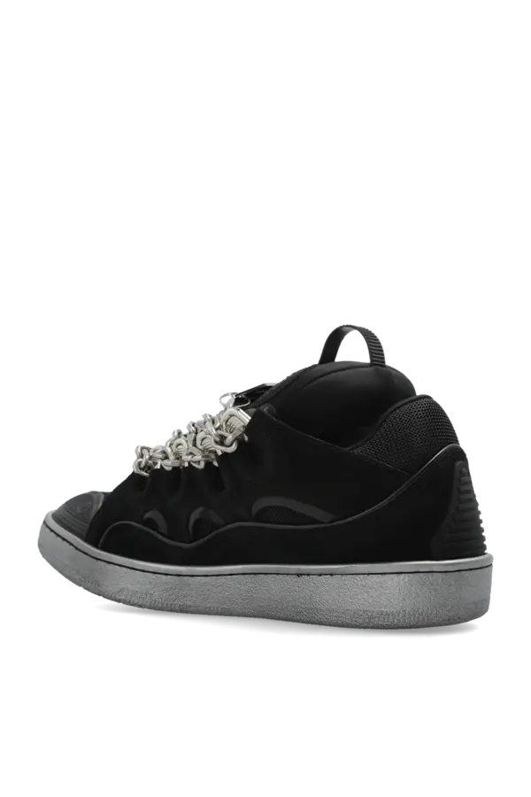 LANVIN Curb Low-top Sneakers - Grey