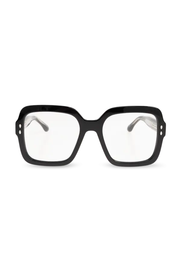 Isabel Marant Étoile Square Frame Eyeglasses - Black