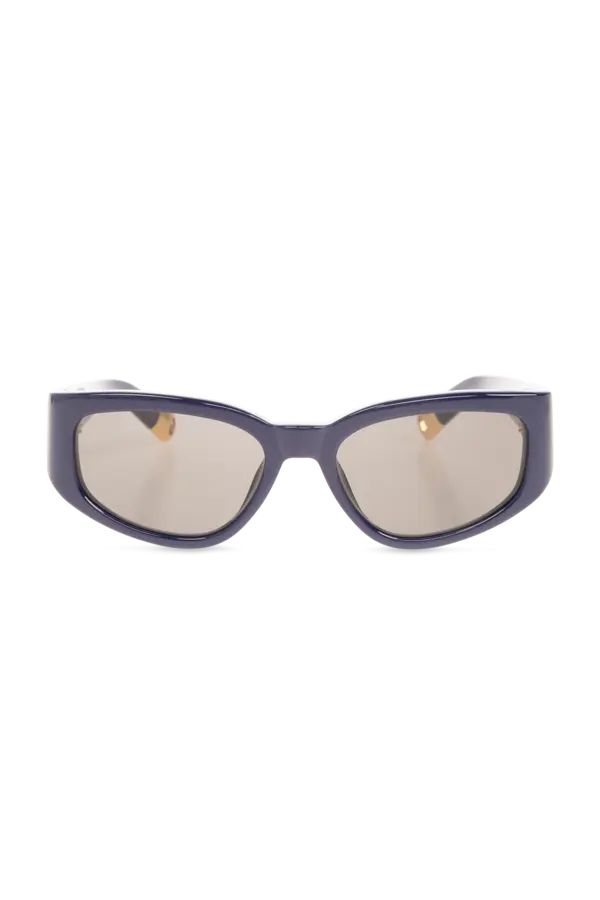 Jacquemus Sunglasses With Uv Protection - Navy Blue