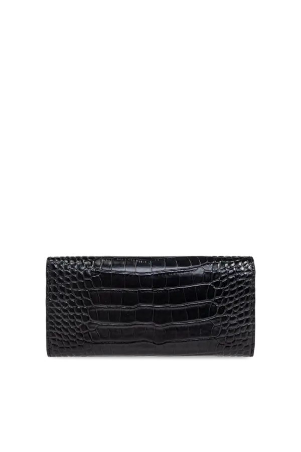 TOTEME Leather Wallet - Black