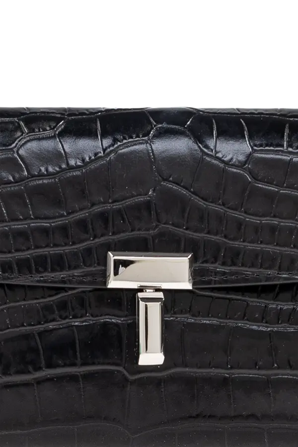 TOTEME Leather Wallet - Black