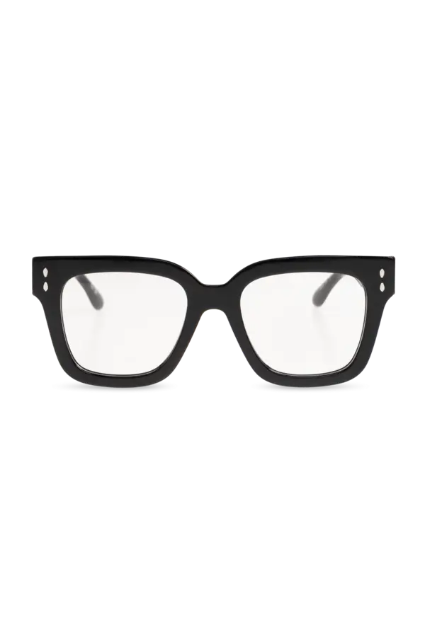 Isabel Marant Rectangle Eyeglasses - Black