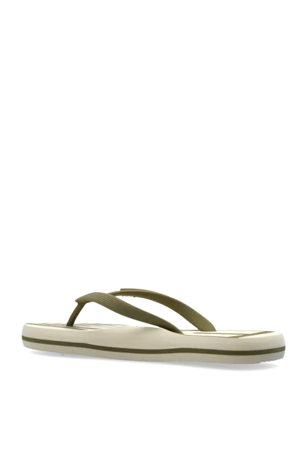 EA7 Rubber Flip-flops With Logo - Green