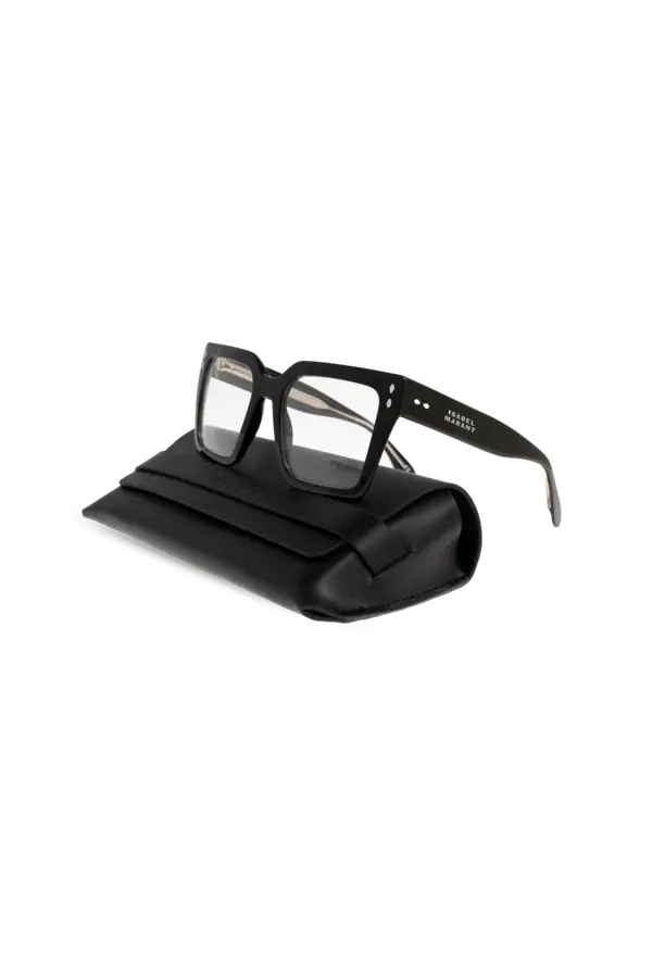 Isabel Marant Square Frame Eyeglasses - Black