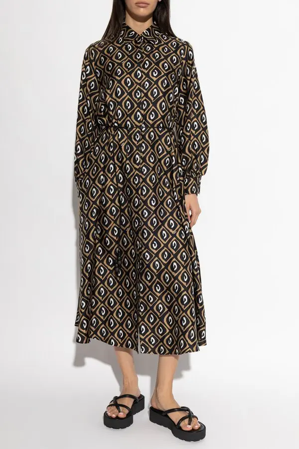 Max Mara Giara Midi Dress - Black