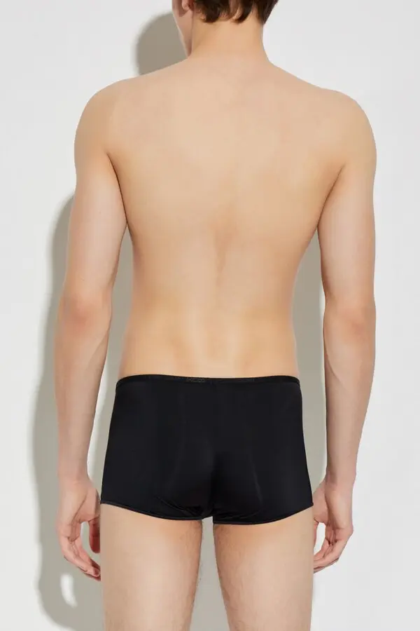 HOM Boxers From The "plume" Collection - Black