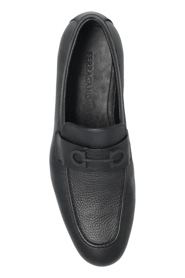 FERRAGAMO Touch Loafers - Black