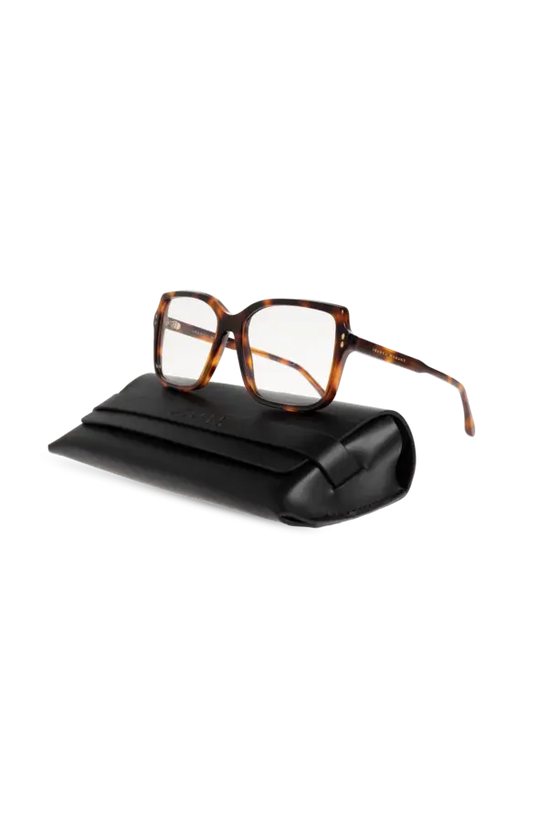 Isabel Marant Rectangle Eyeglasses - Brown