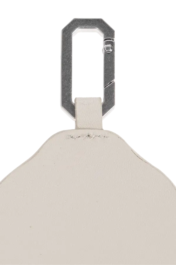 ALLSAINTS Dalby’ Leather Keyring - Grey