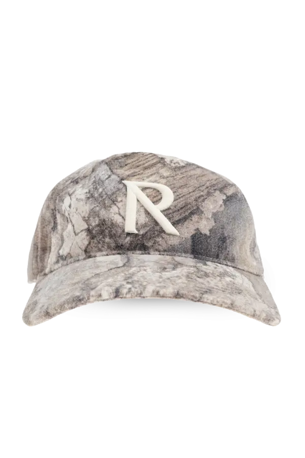 REPRESENT Camouflage Pattern Baseball Cap - Beige