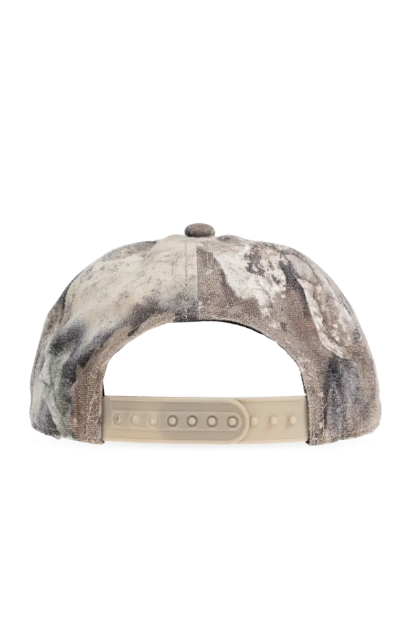 REPRESENT Camouflage Pattern Baseball Cap - Beige