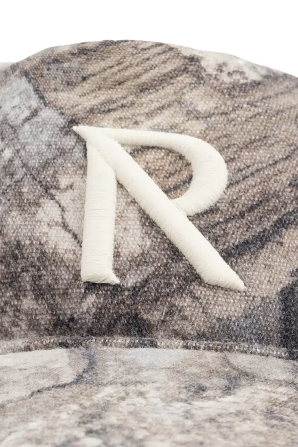 REPRESENT Camouflage Pattern Baseball Cap - Beige