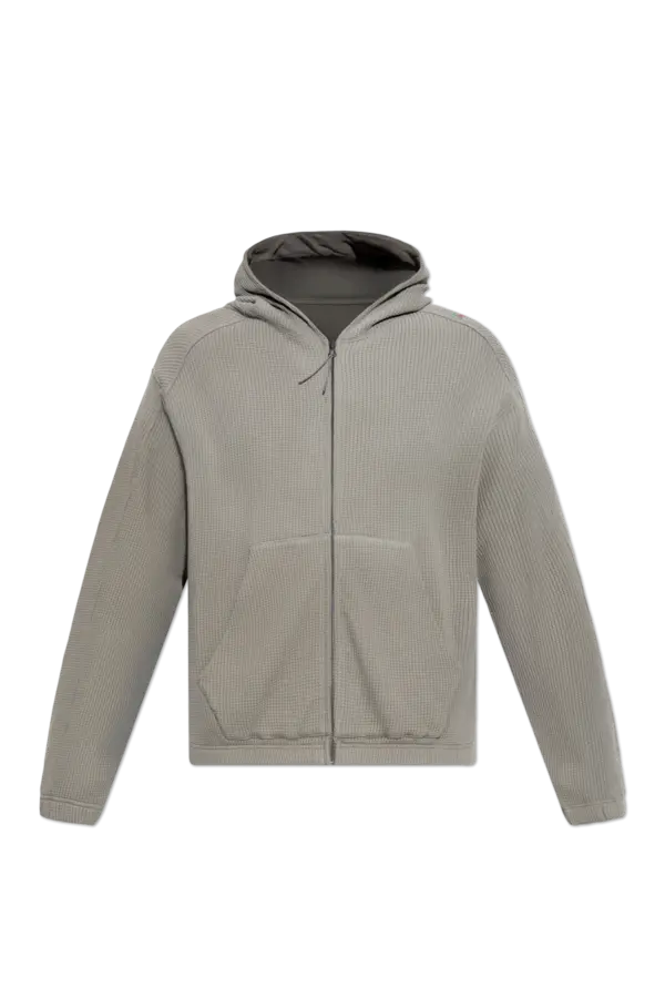 ROA Hooded Zip Up Sweatshirt - Grey