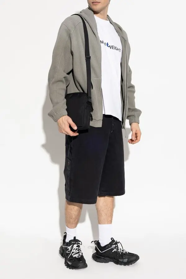 ROA Hooded Zip Up Sweatshirt - Grey
