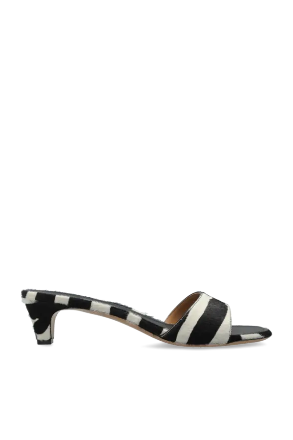 FERRAGAMO Heeled Mules - Black