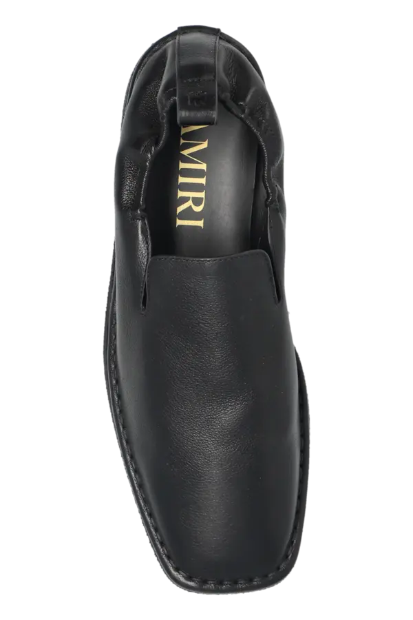 Amiri Leather Slip-on Loafers