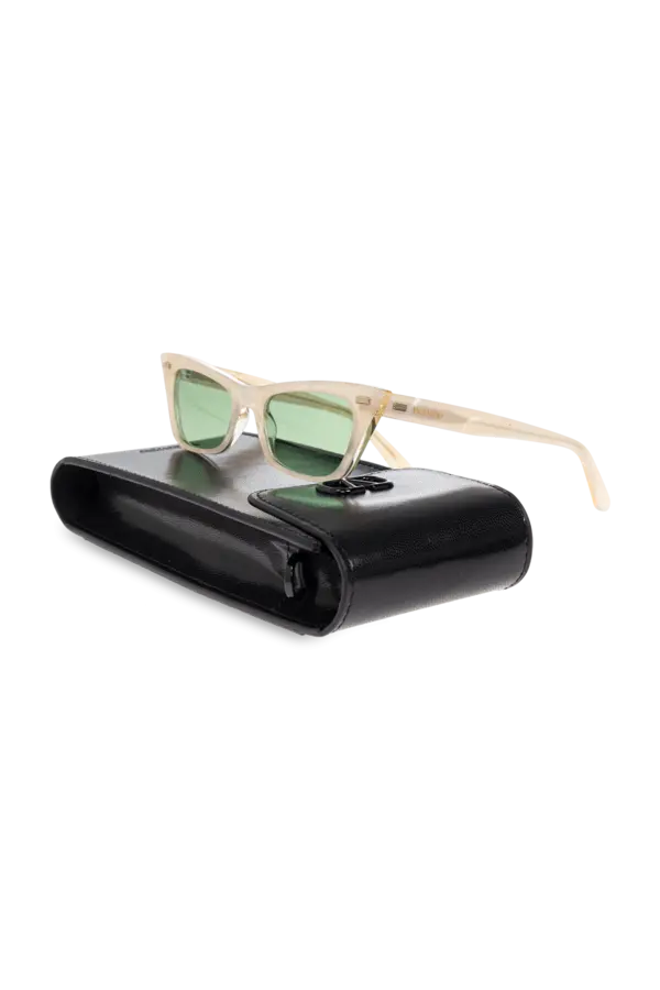 Valentino Garavani Cat-eye Sunglasses - Cream