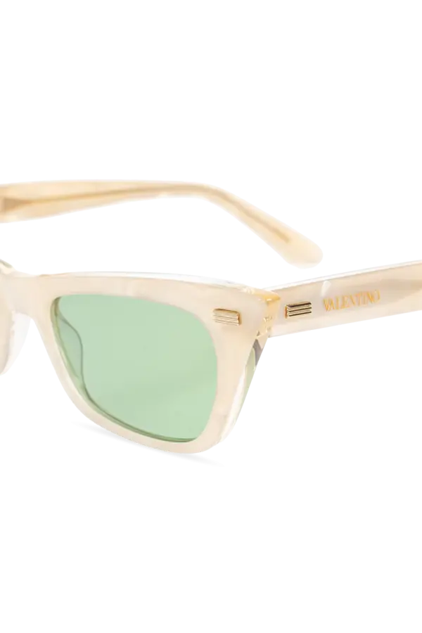 Valentino Garavani Cat-eye Sunglasses - Cream