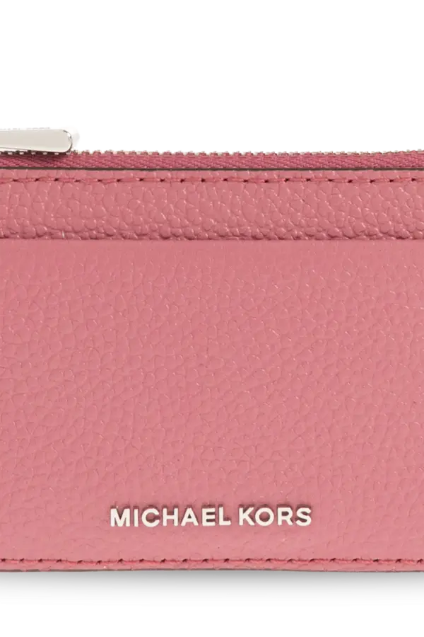 Michael Kors Leather Card Holder - Pink