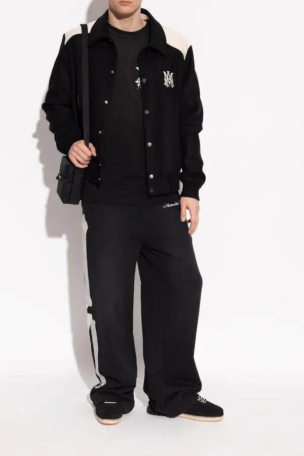 Amiri Pacific Bones’ Sneakers - Black