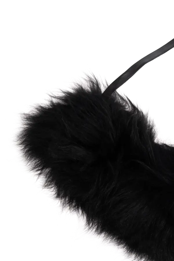 Marni Lamb Fur Collar