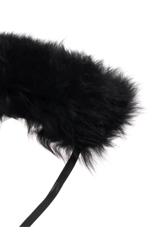 Marni Lamb Fur Collar