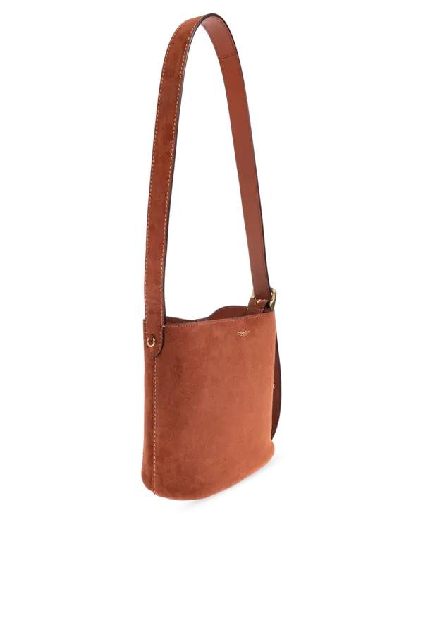 COACH Bleecker 21 Bucket Shoulder Bag - Brown