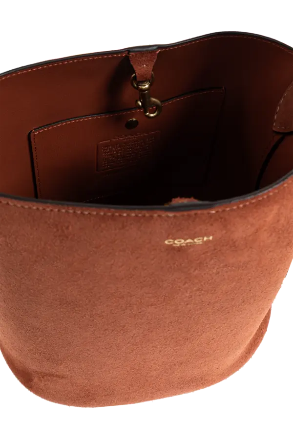 COACH Bleecker 21 Bucket Shoulder Bag - Brown
