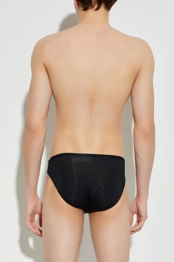 HOM Plume Collection Briefs - Black