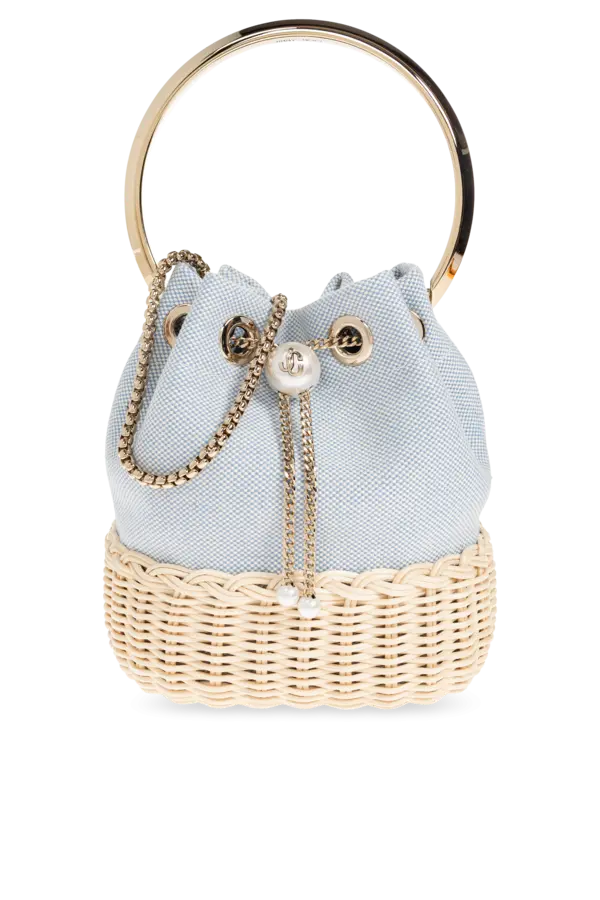 JIMMY CHOO Bon Bon’ Handheld Bag - Blue
