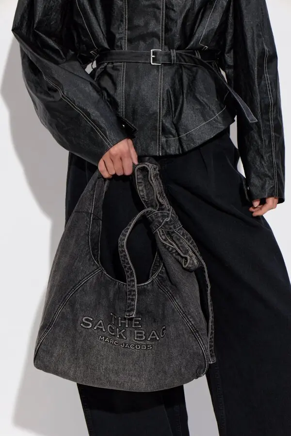 Marc Jacobs Shoulder Bag With Bow Detail - Grey
