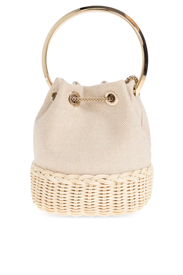 JIMMY CHOO Bon Bon’ Handbag - Cream