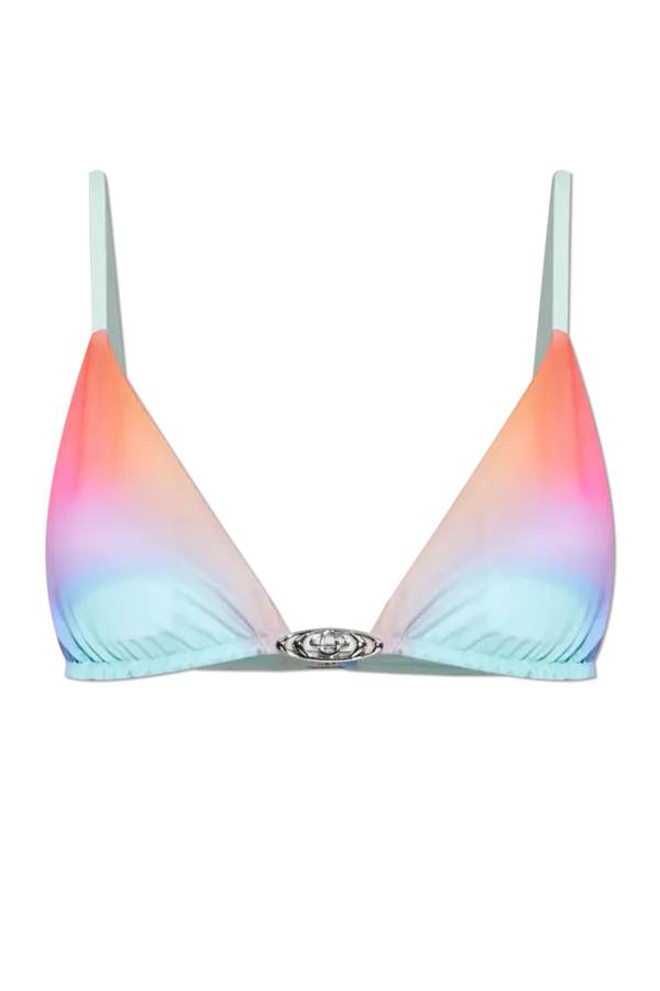 Casablanca Triangle Bikini Top - Multicolour