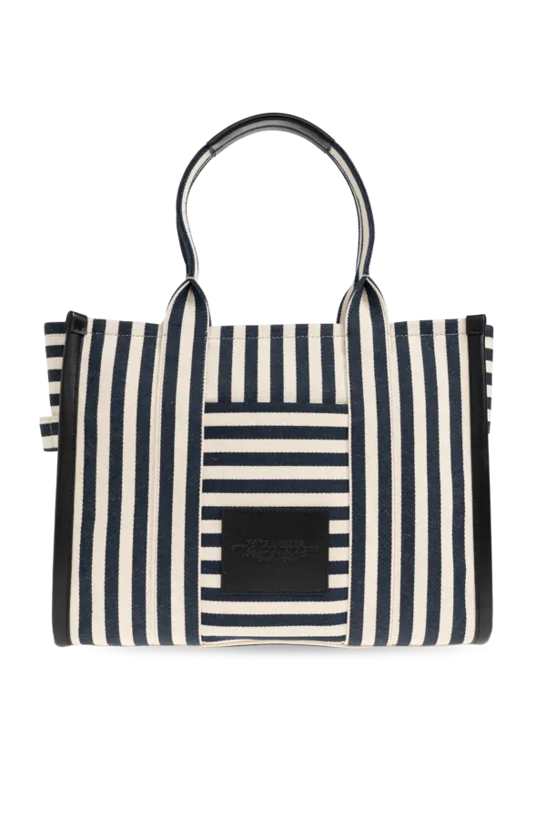 Marc Jacobs Striped Shopper Bag - Navy Blue