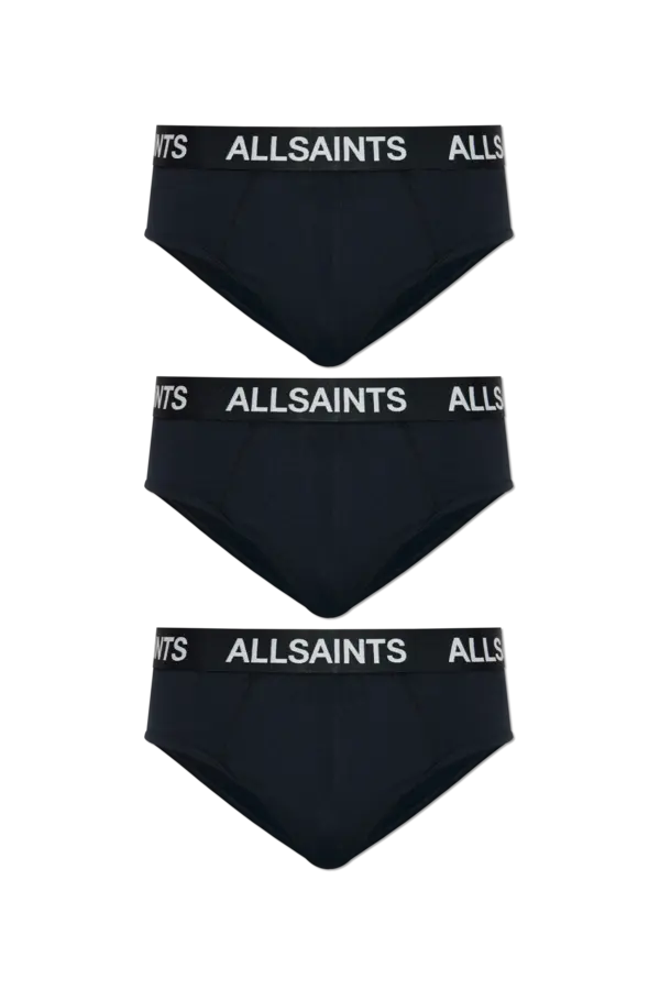 ALLSAINTS Three-pack Of Briefs - Black