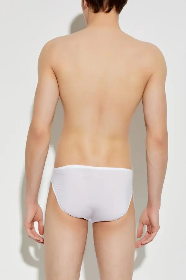 HOM Plume Collection Briefs - White