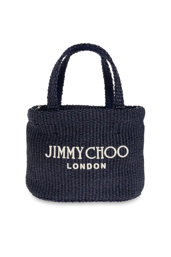 JIMMY CHOO Beach Mini Handbag - Navy Blue