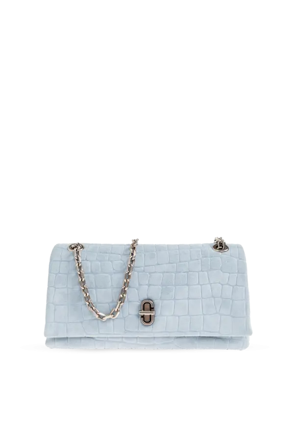 Marc Jacobs Croc Dual Mini Shoulder Bag - Light Blue