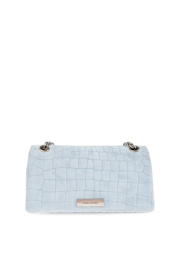 Marc Jacobs Croc Dual Mini Shoulder Bag - Light Blue