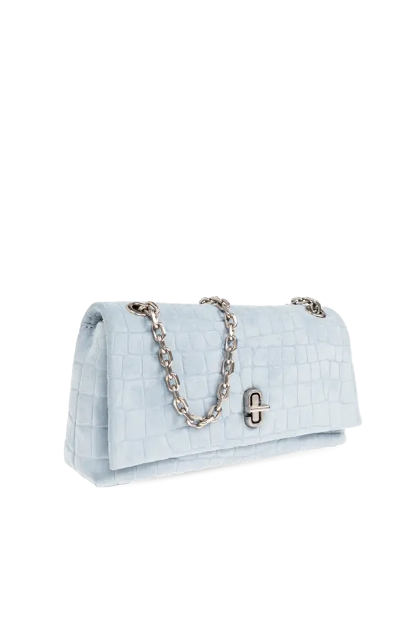 Marc Jacobs Croc Dual Mini Shoulder Bag - Light Blue