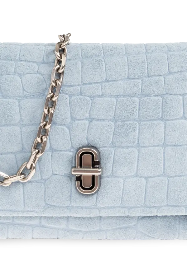Marc Jacobs Croc Dual Mini Shoulder Bag - Light Blue
