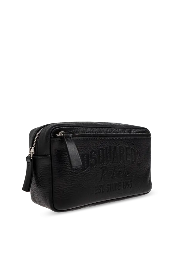 Dsquared2 Leather Toiletry Bag