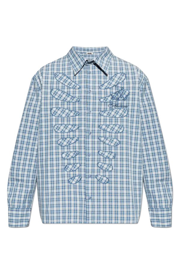 AVAVAV Checked Pattern Shirt