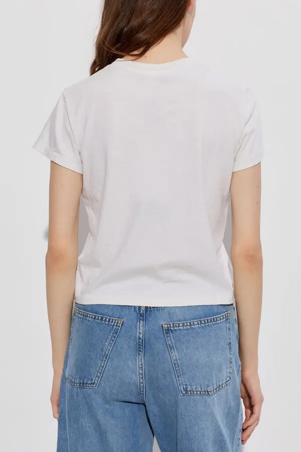RE/DONE T-shirt With Graphic Print - White