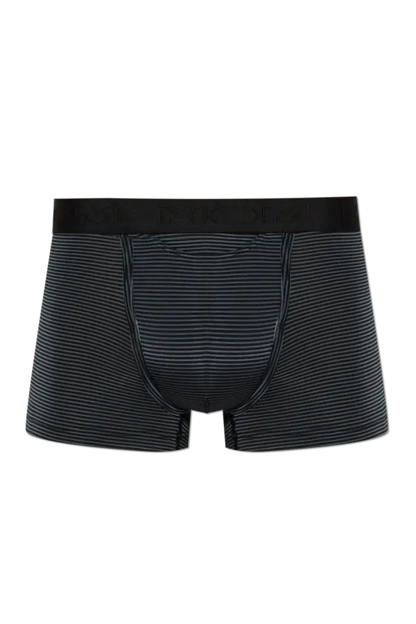 HOM Simon" Boxer Briefs From The "ho1" Collection - Black