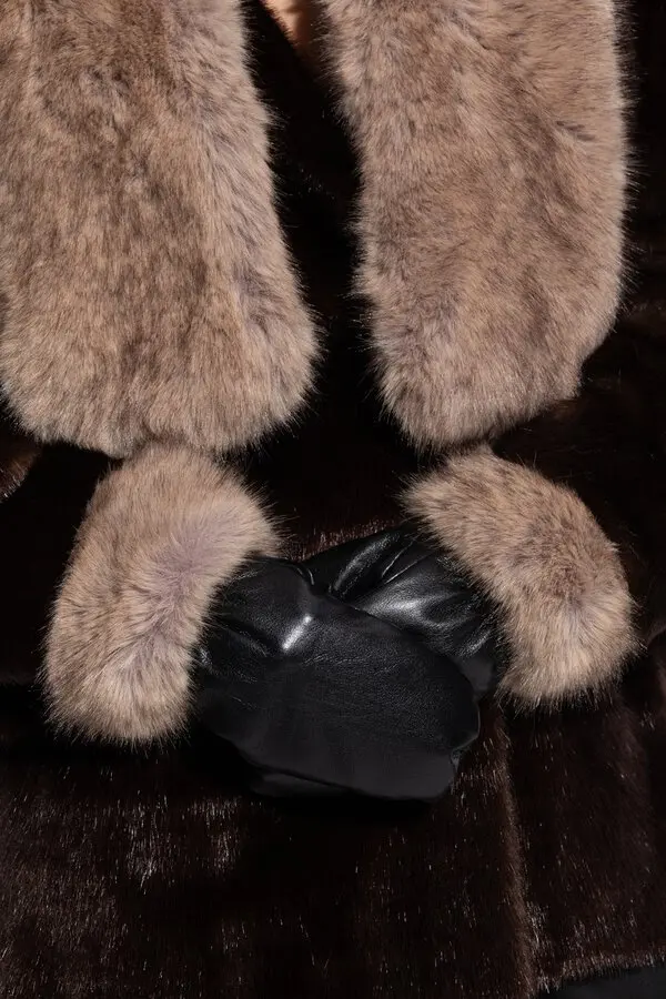 STAND STUDIO Jane Leather Mittens