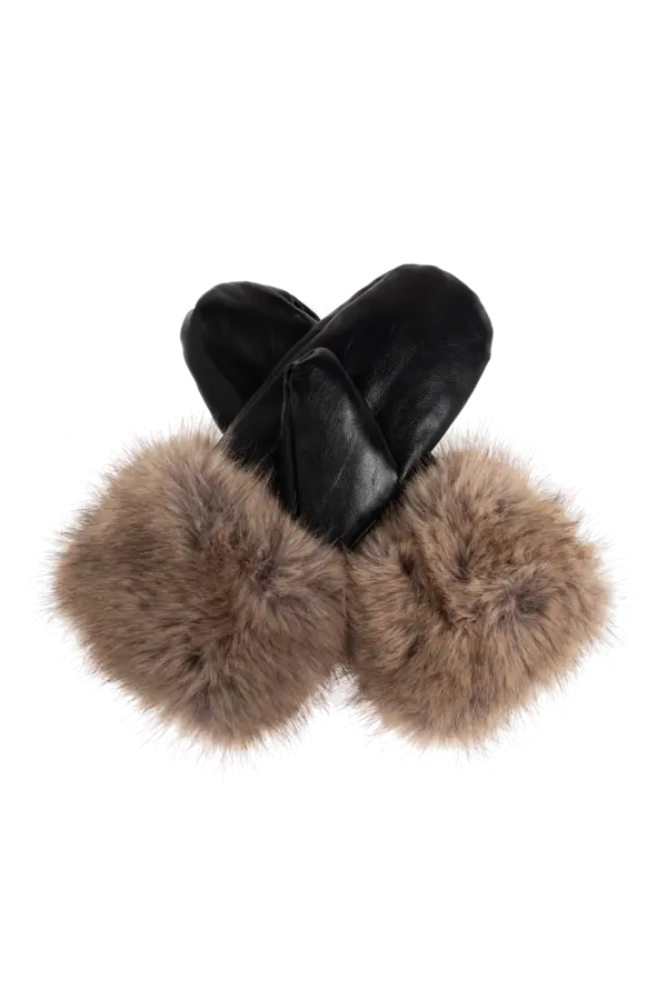 STAND STUDIO Jane Leather Mittens