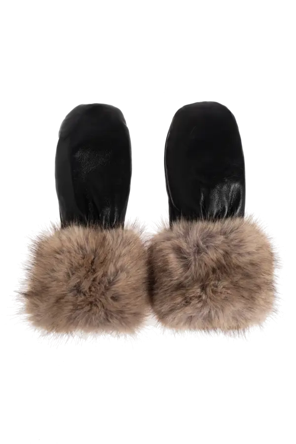 STAND STUDIO Jane Leather Mittens