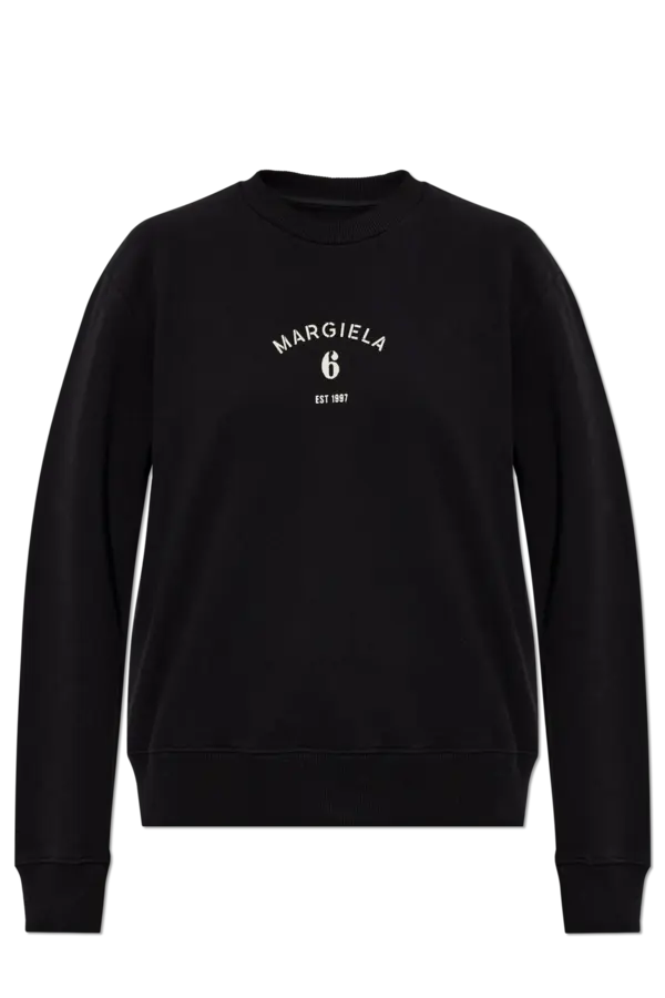 MAISON MARGIELA Sweatshirt With Logo - Black